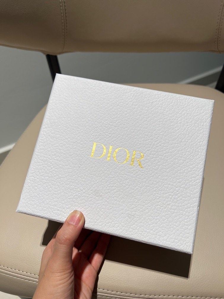 Dior Wallet box ( box only 16*18cm), Luxury, Bags & Wallets on Carousell