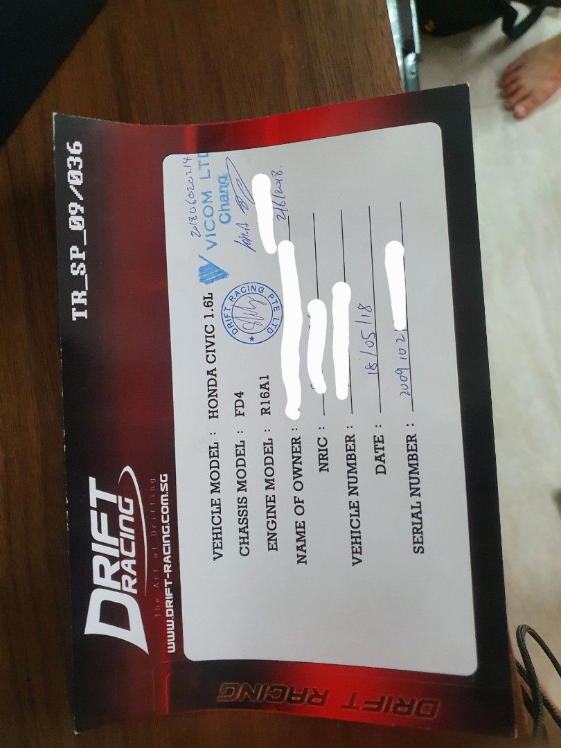 Drift Racing Exhaust Muffle for Honda Civic 1.6 FD4 Cash and Carry, Car ...