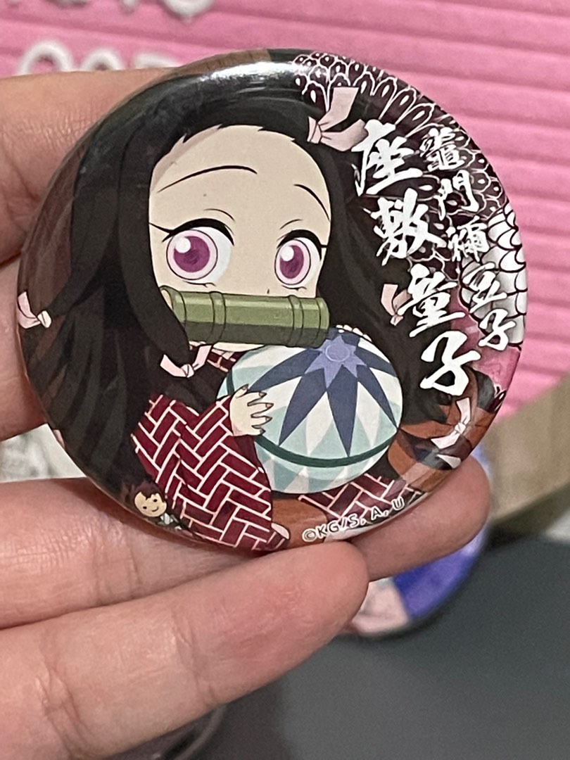 DS Nezuko Metal Pin, Hobbies & Toys, Toys & Games on Carousell