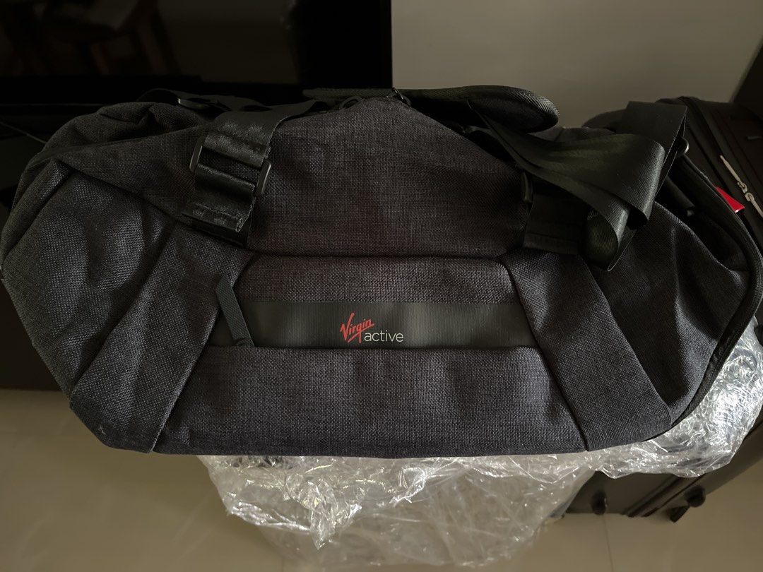 Duffel bag from Virgin Active, Men's Fashion, Bags, Sling Bags on Carousell
