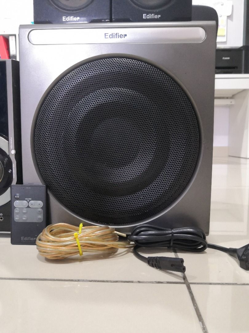 Edifier C3 Speaker 2.1 with external amplifier, Audio, Soundbars ...