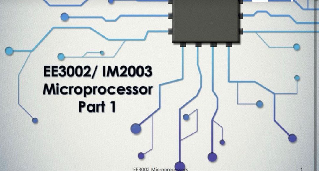 EE3002 microprocessor, Hobbies & Toys, Books & Magazines, Textbooks on Carousell
