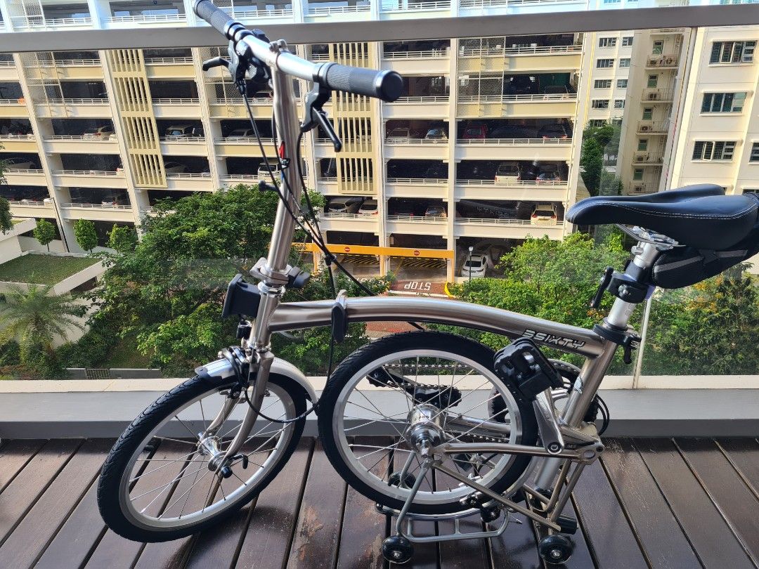 Electro Silver 3sixty 3 speed folding bike, Sports Equipment, Bicycles & Parts, Bicycles on ...