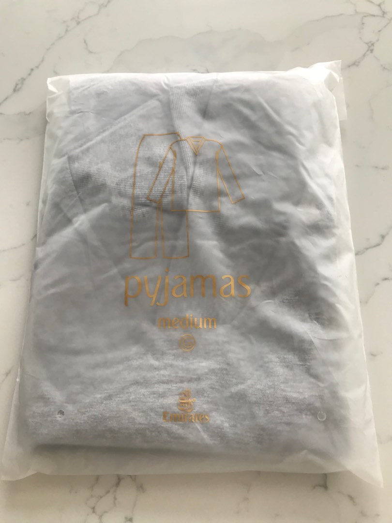 Emirates First class Pyjamas, Men's Fashion, Tops & Sets, Sleep and ...