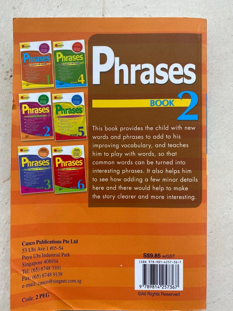 English compo primary 2 Casco Phrases, Hobbies & Toys, Books & Magazines, Assessment Books on ...
