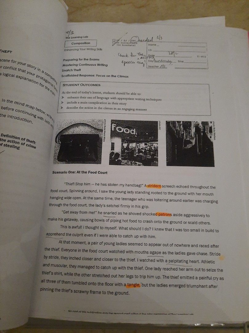 English study notes for P4, Hobbies & Toys, Books & Magazines ...