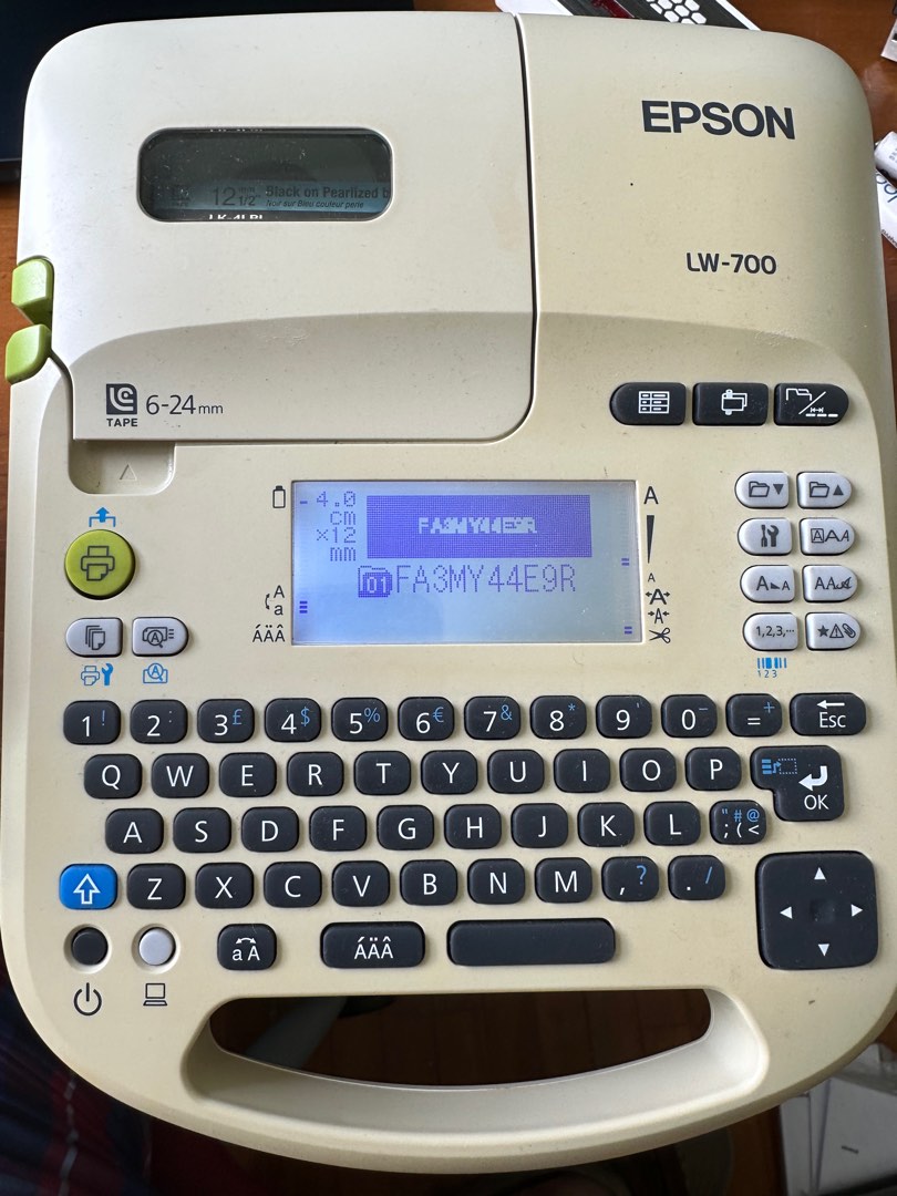 EPSON LW-700 label printer, Computers & Tech, Printers, Scanners ...