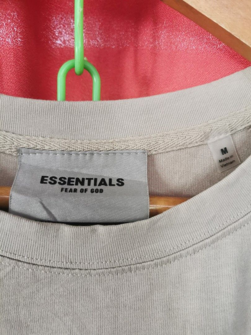 Essentials FOG tee brown, Men's Fashion, Tops & Sets, Tshirts & Polo ...