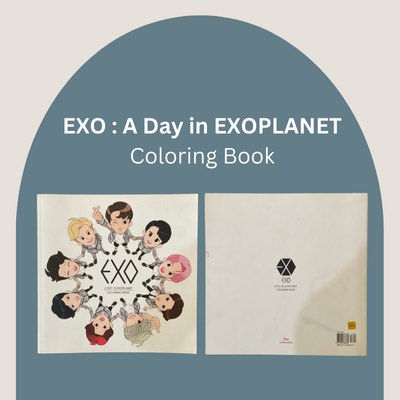 EXO : A Day in EXOPLANET : Coloring Book, Hobbies & Toys, Memorabilia ...