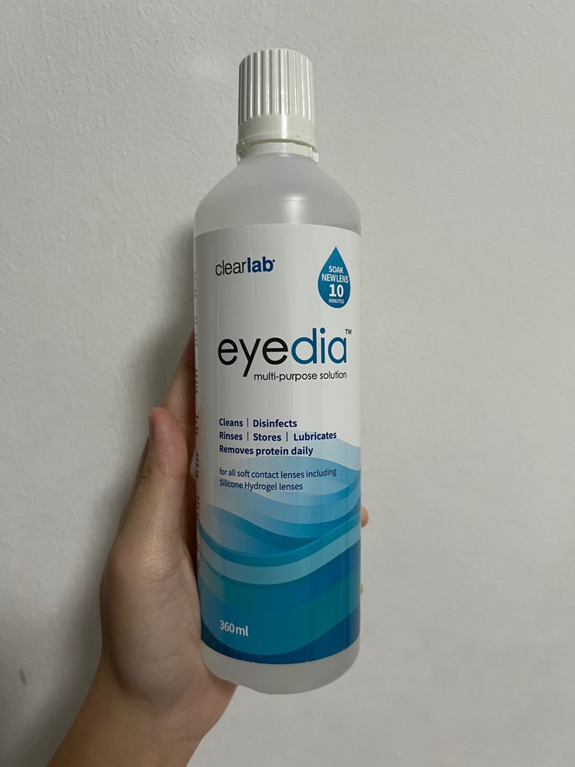 Eyedia contact lens solution, Beauty & Personal Care, Vision Care on ...