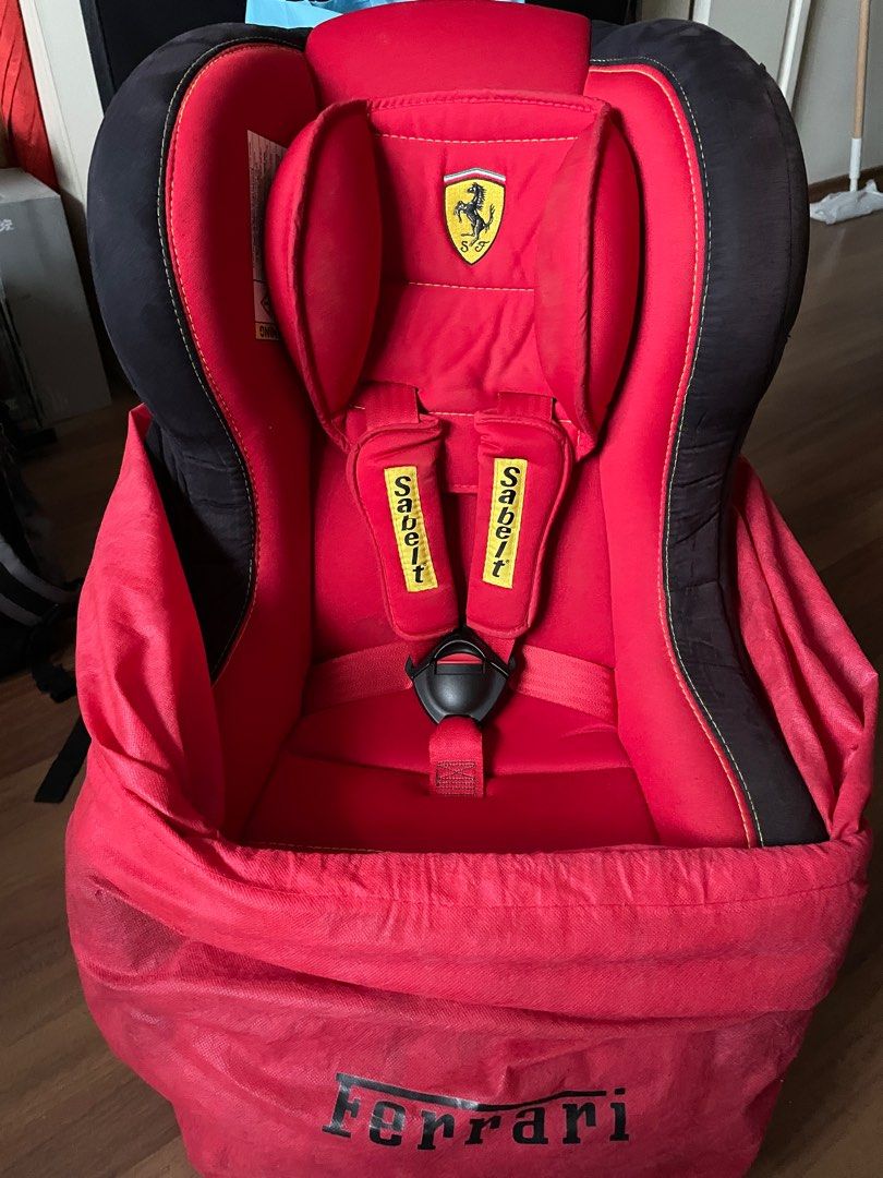 Ferrari baby car seat, Babies & Kids, Going Out, Car Seats on Carousell
