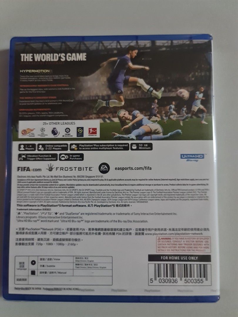 FIFA 23 PS5 disc version, Video Gaming, Video Games, PlayStation on ...