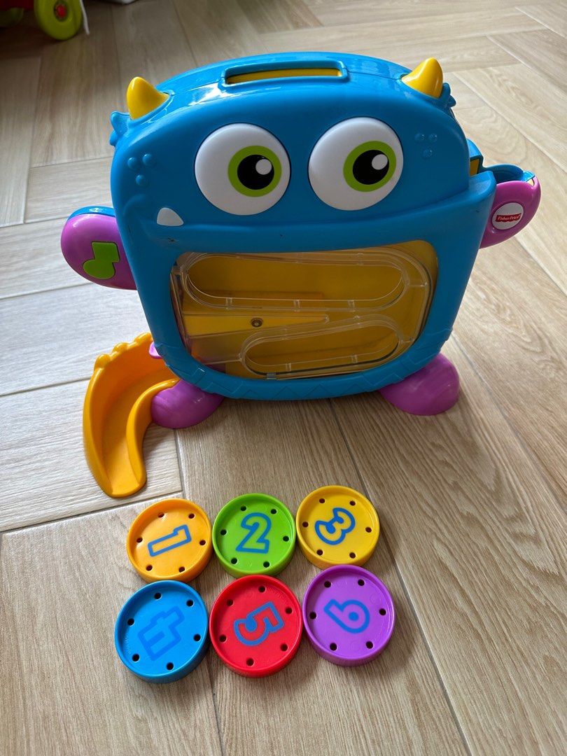 Fisher Price Hungry Monster Maze, Babies & Kids, Infant Playtime on ...