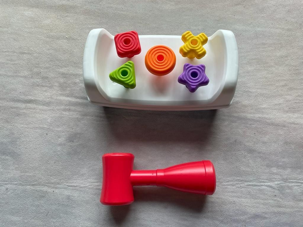 Fisher-Price GJW05 Tap & Turn Bench Toy, Babies & Kids, Infant Playtime ...