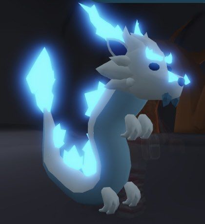 Frost Fury adopt me neon/mega/full grown, Video Gaming, Gaming ...