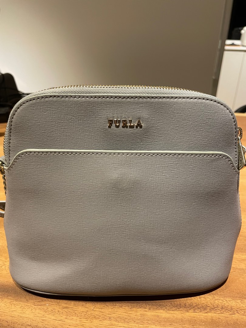 Furla grey sling bag, Women's Fashion, Bags & Wallets, Shoulder Bags on ...