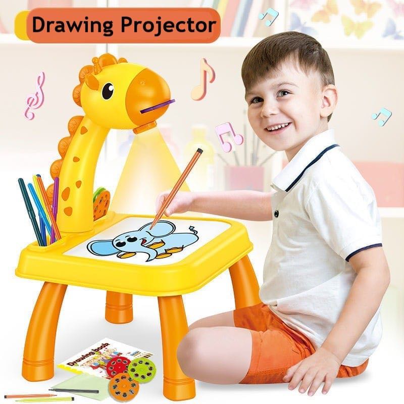 Giraffe Projector Drawing Table, Babies & Kids, Baby Nursery & Kids ...