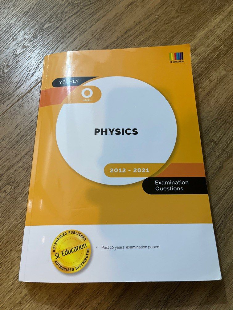 Give O levels Pure Physics TYS 2012-2021, Hobbies & Toys, Books & Magazines, Assessment Books on ...