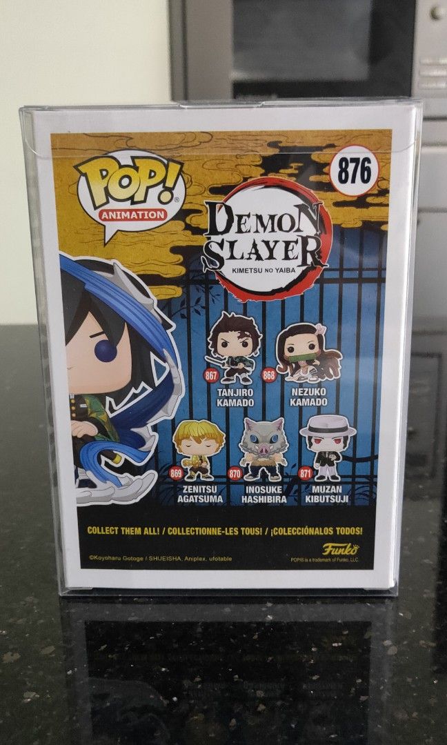 Giyu Tomioka AAA Anime exclusive #876 Funko Pop, Hobbies & Toys, Toys ...