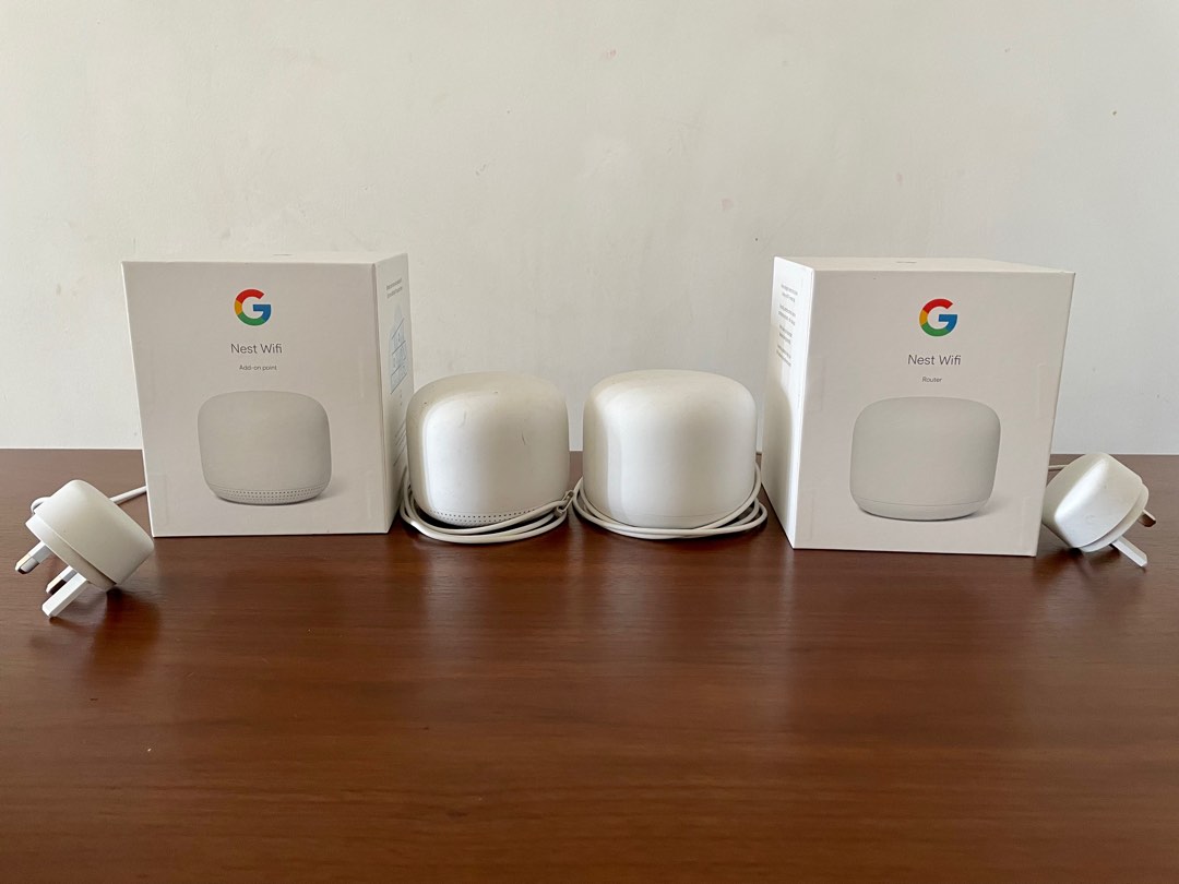 Google Nest WiFi Router & Add-on Point, Computers & Tech, Parts & Accessories, Networking on ...