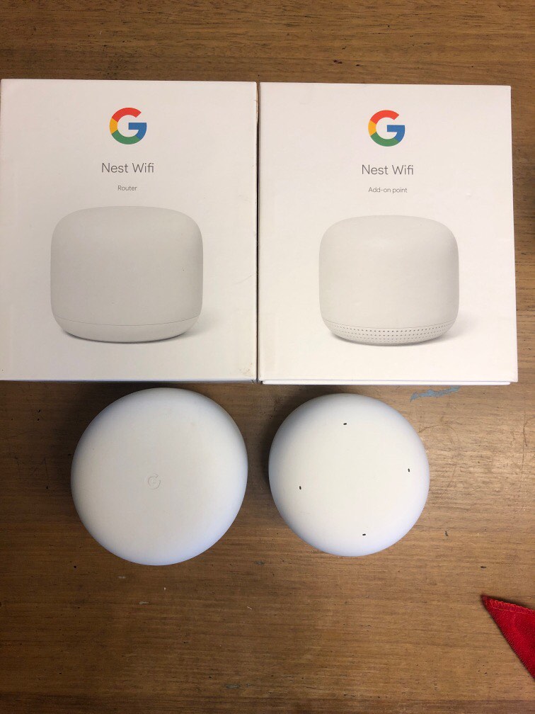 Google nest wifi router and extender, Computers & Tech, Parts ...