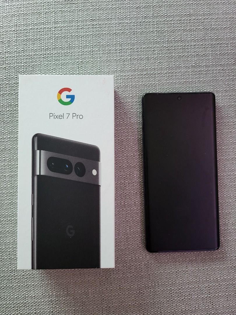 Google Pixel 7 Pro Black - 256GB, Mobile Phones & Gadgets, Mobile ...