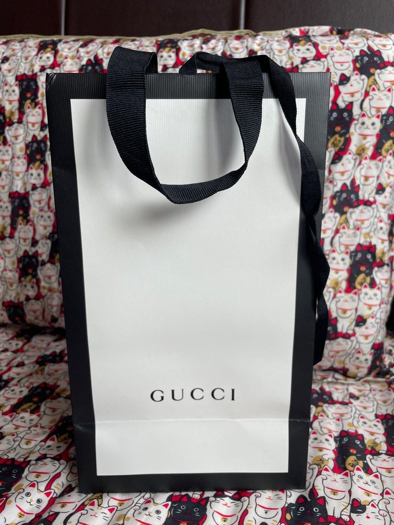 Gucci Paper Bag, Luxury, Accessories on Carousell