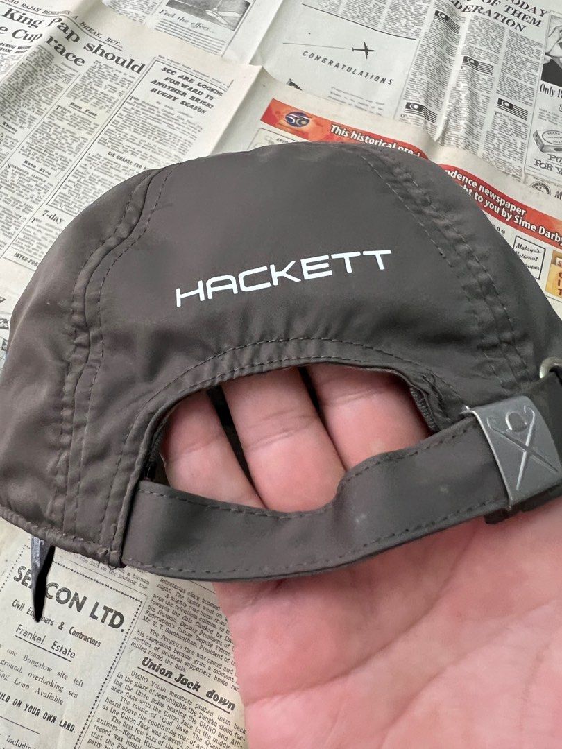 Hackett Aston Martin Racing Logo Baseball Olive, Men's Fashion, Watches ...