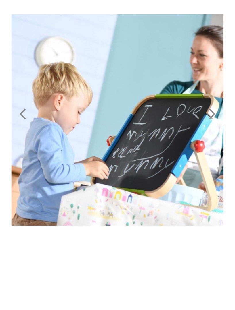 Hape writing board, Babies & Kids, Infant Playtime on Carousell