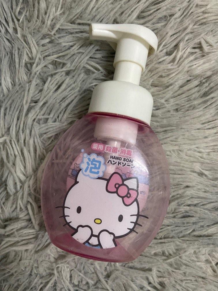 Hello kitty Pump Bottle Foamy, Beauty & Personal Care, Face, Face Care on Carousell