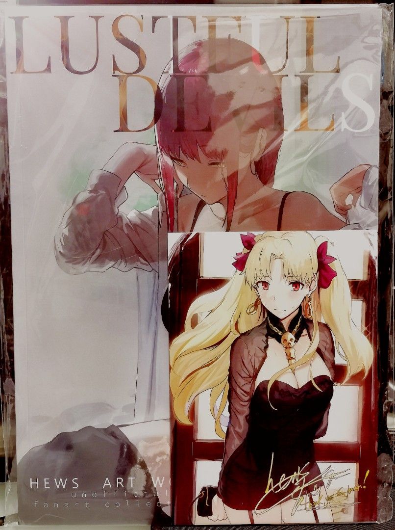Hews Artbook (R-18) - Lustful Devils, Hobbies & Toys, Memorabilia & Collectibles, J-pop on Carousell