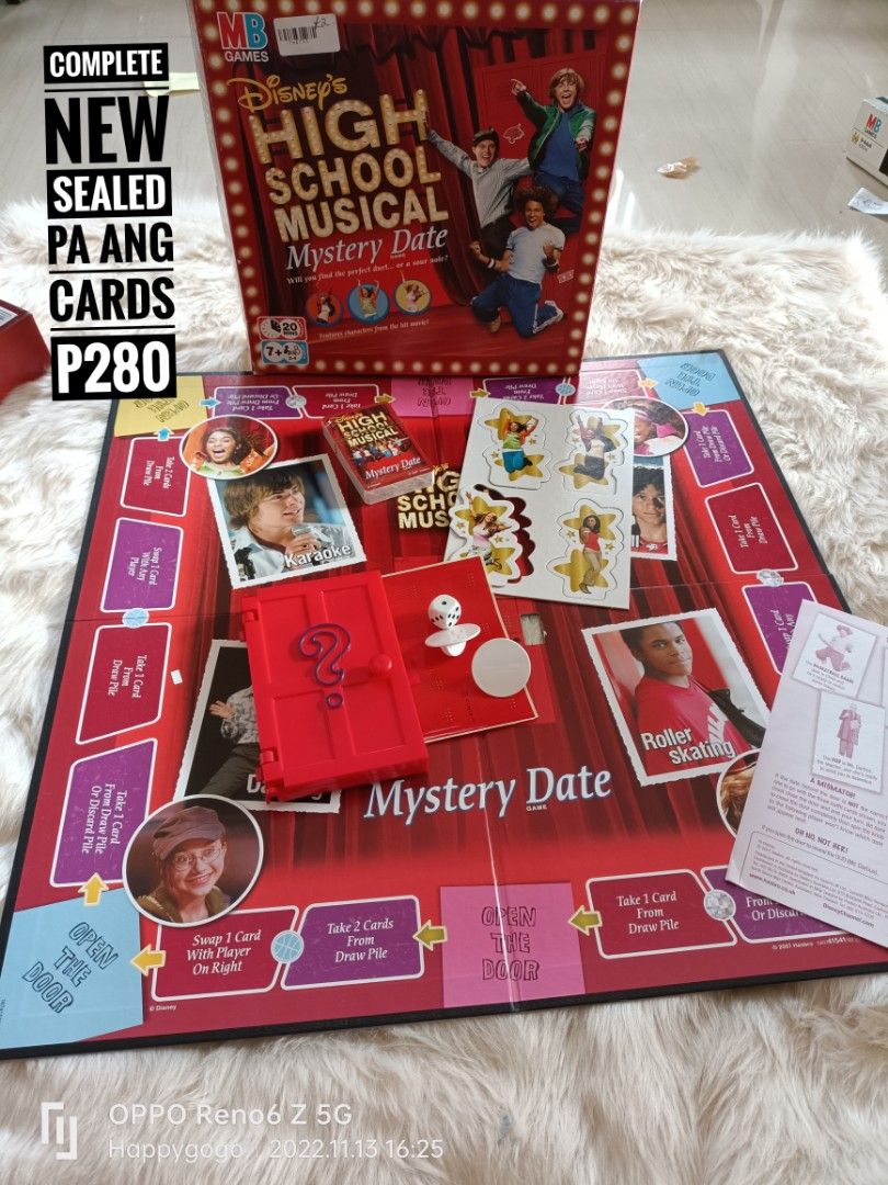 Highschool Musical Boardgame, Hobbies & Toys, Toys & Games on Carousell