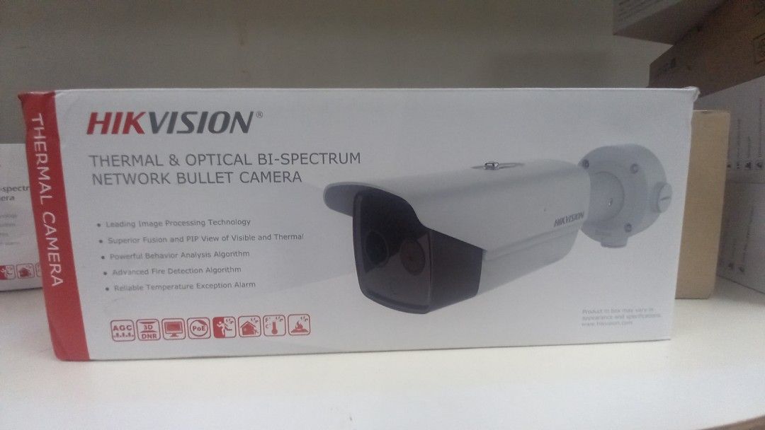 Hikvision Thermal & Optical Bi-Spectrum Network Bullet Camera, Computers & Tech, Office ...