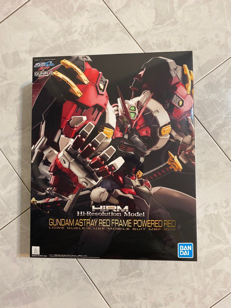 HIRM Gundam Astray Red Frame Powered Red MBF-P02, Hobbies & Toys, Toys ...