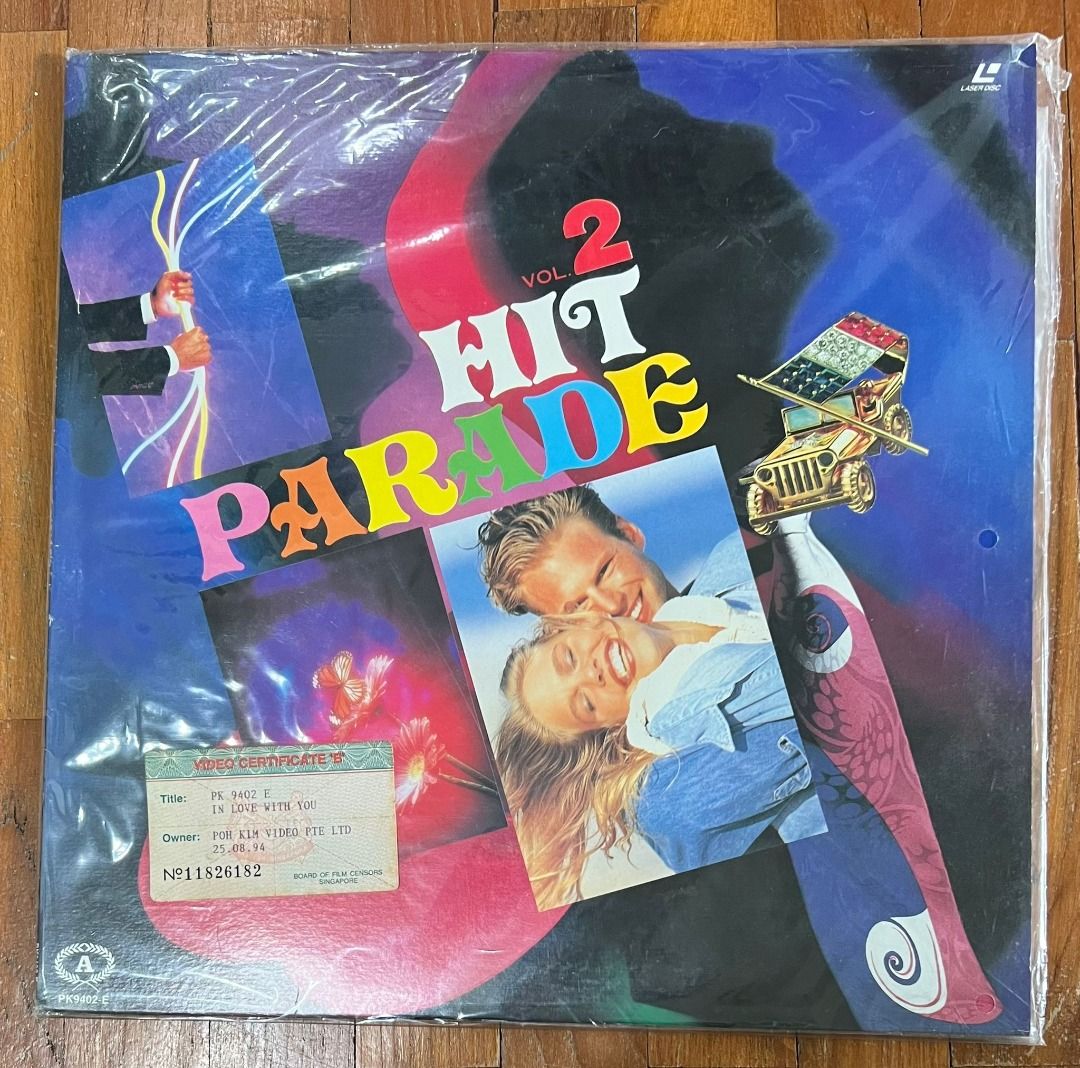 Hit Parade Vol. 2 Laser Disc., Hobbies & Toys, Music & Media, CDs ...