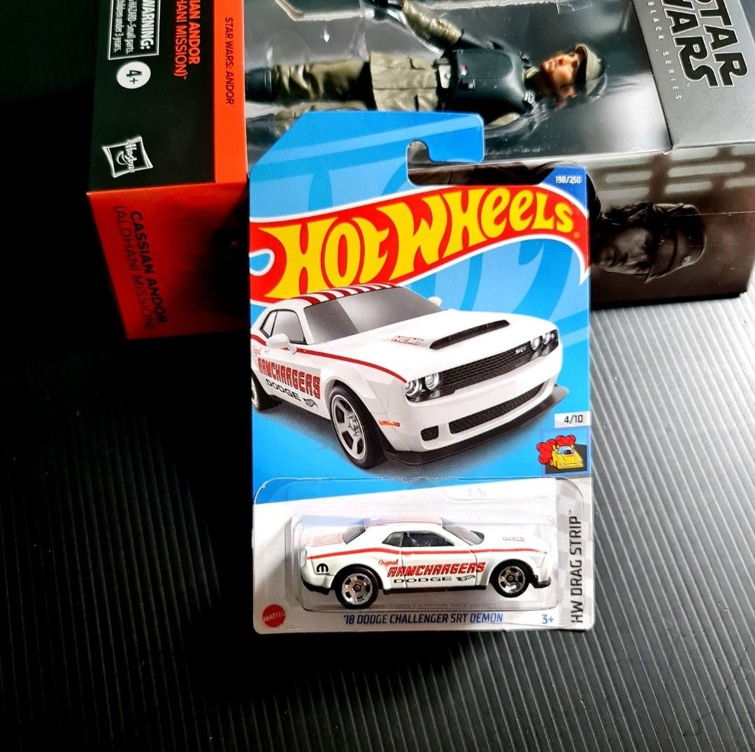 Hot Wheels 18 Dodge Challenger Srt Demon Hotwheels Drag Strip 2022