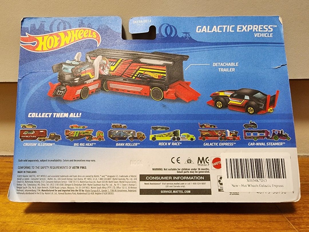 Hot wheels Galactic Express, Hobbies & Toys, Toys & Games on Carousell