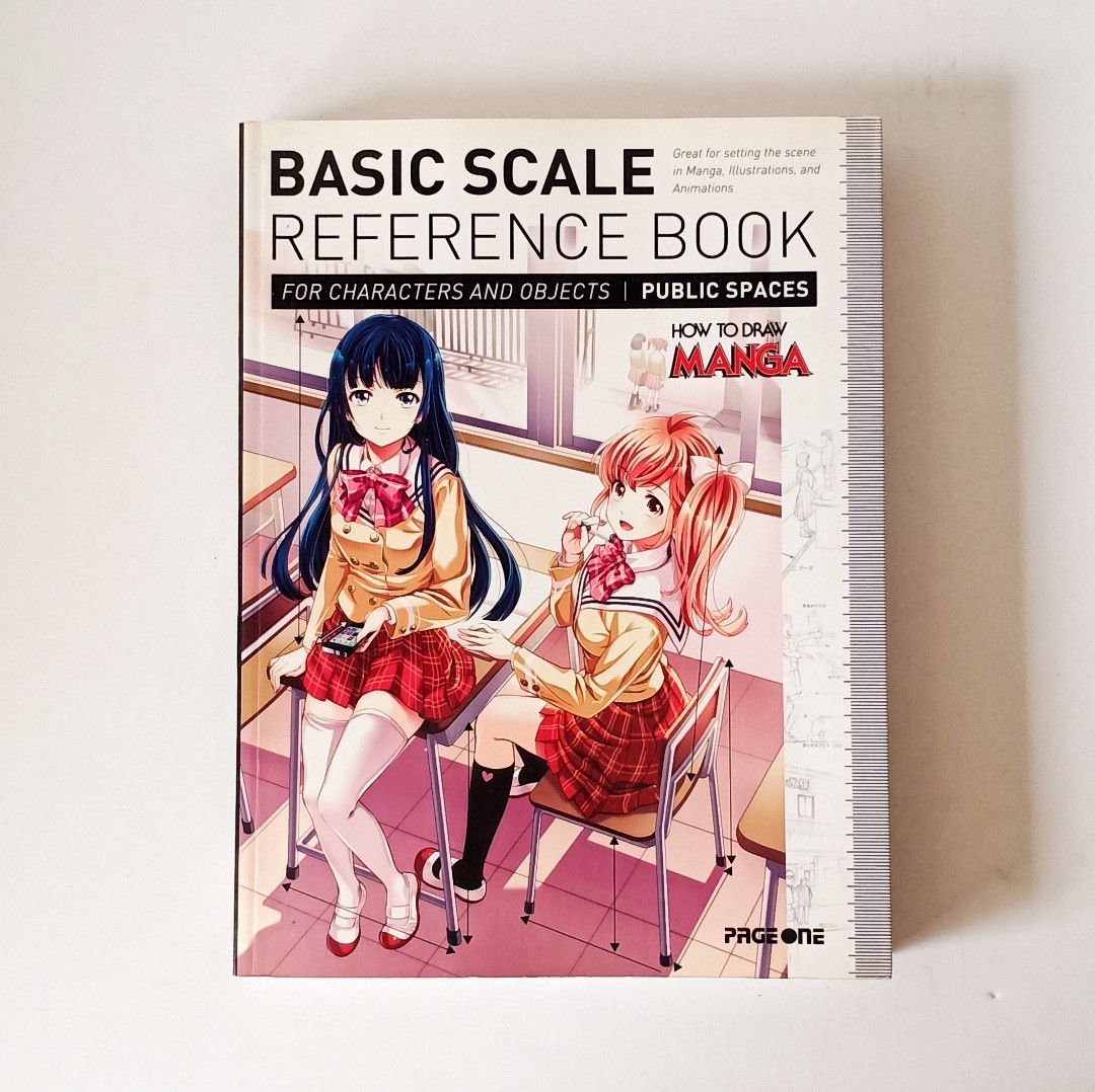 How to Draw Manga: Basic Scale Reference Book, Hobbies & Toys, Books ...