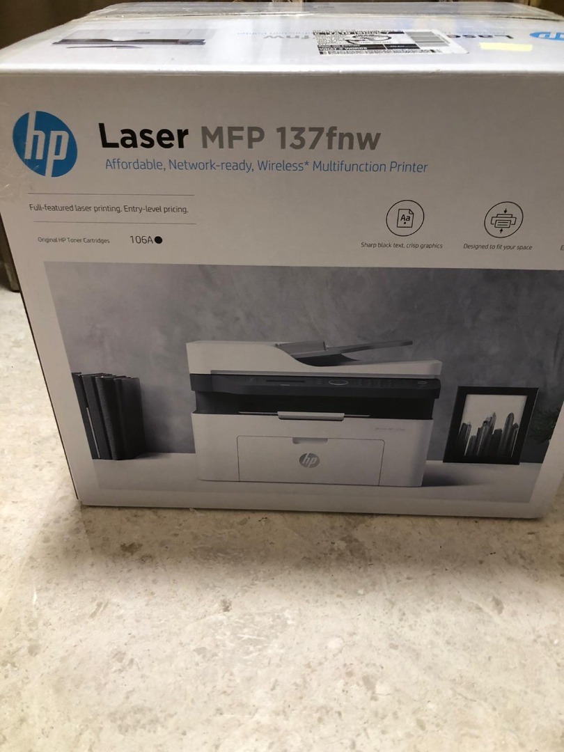 HP Laser printer 137fnw, Computers & Tech, Printers, Scanners & Copiers ...