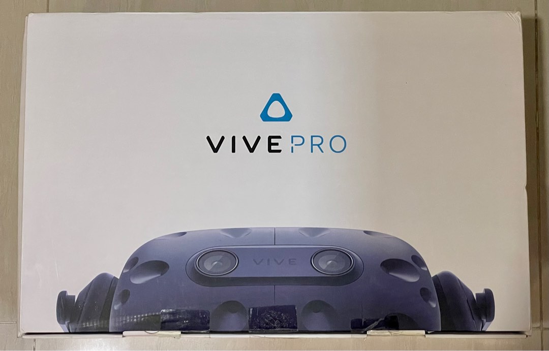 HTC Vive Pro VR full set with accessories, Video Gaming, Gaming ...