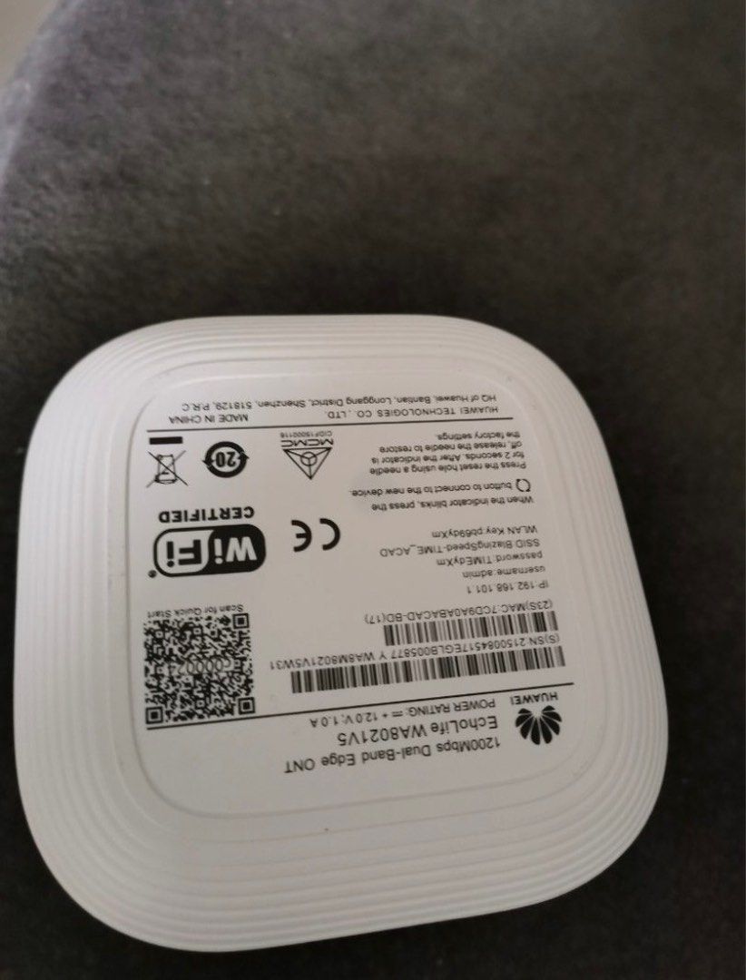 Huawei router 1Gb, Computers & Tech, Parts & Accessories, Networking on ...