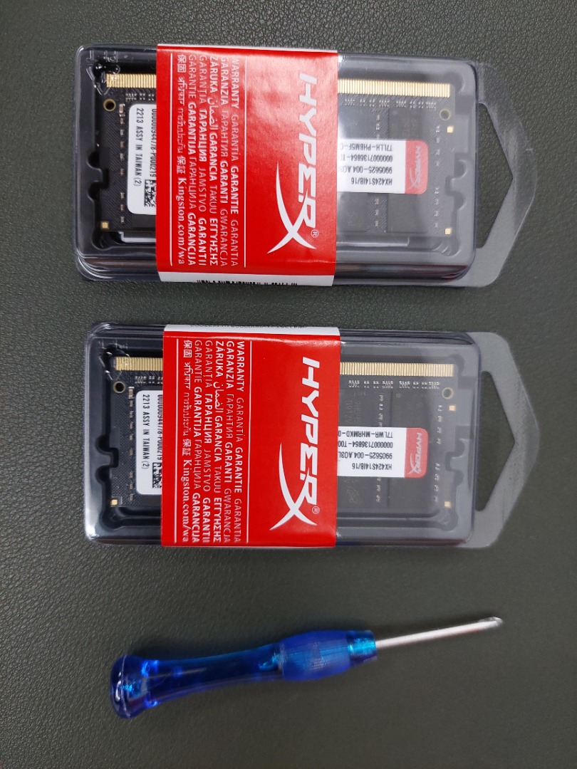 Hyperx Impact 2 x 16GB DDR4 2400 MHZ SODIMM Laptop Memory *Brand New ...