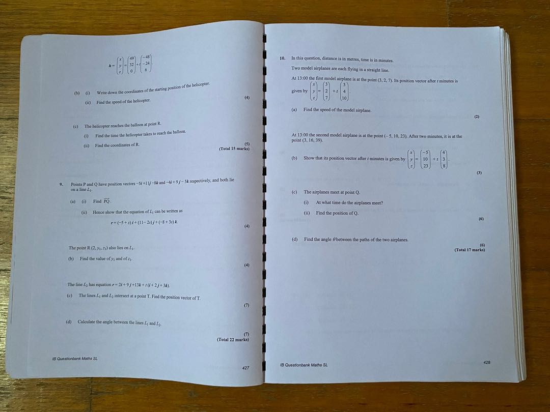 IB SL MATH AA question bank compiled, Hobbies & Toys, Books & Magazines ...