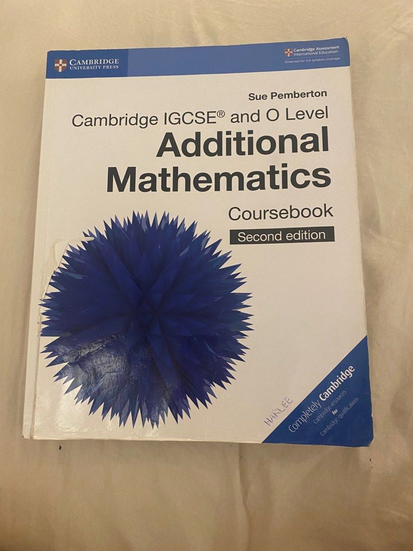 Igcse And O Level Additional Mathematics Coursebook 2nd Edition Hobbies And Toys Books