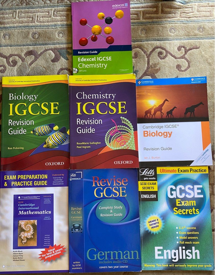 IGCSE Science and English text books as new, 興趣及遊戲, 書本 & 文具, 教科書 ...