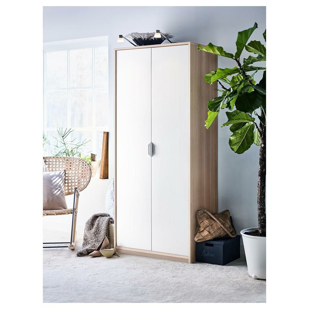 Ikea Askvoll 2-Door Wardrobe, Furniture & Home Living, Furniture ...