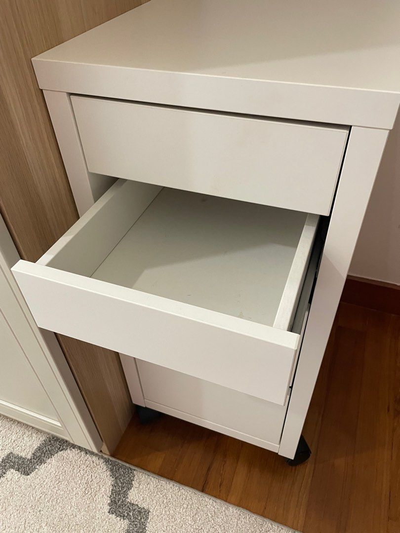 Ikea Micke Drawer unit on castors, Furniture & Home Living, Furniture ...