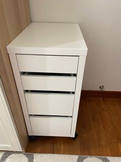 Ikea Micke Drawer unit on castors, Furniture & Home Living, Furniture ...