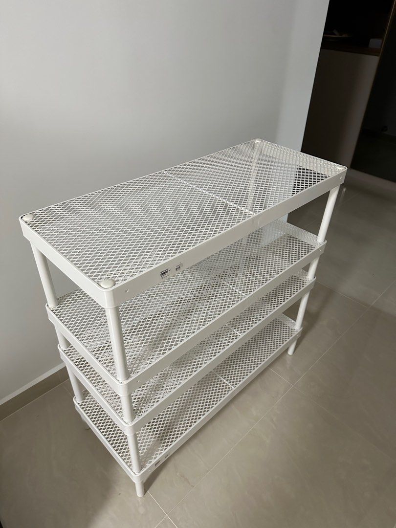 IKEA SHOE RACK (4 layers), Furniture & Home Living, Furniture, Shelves ...