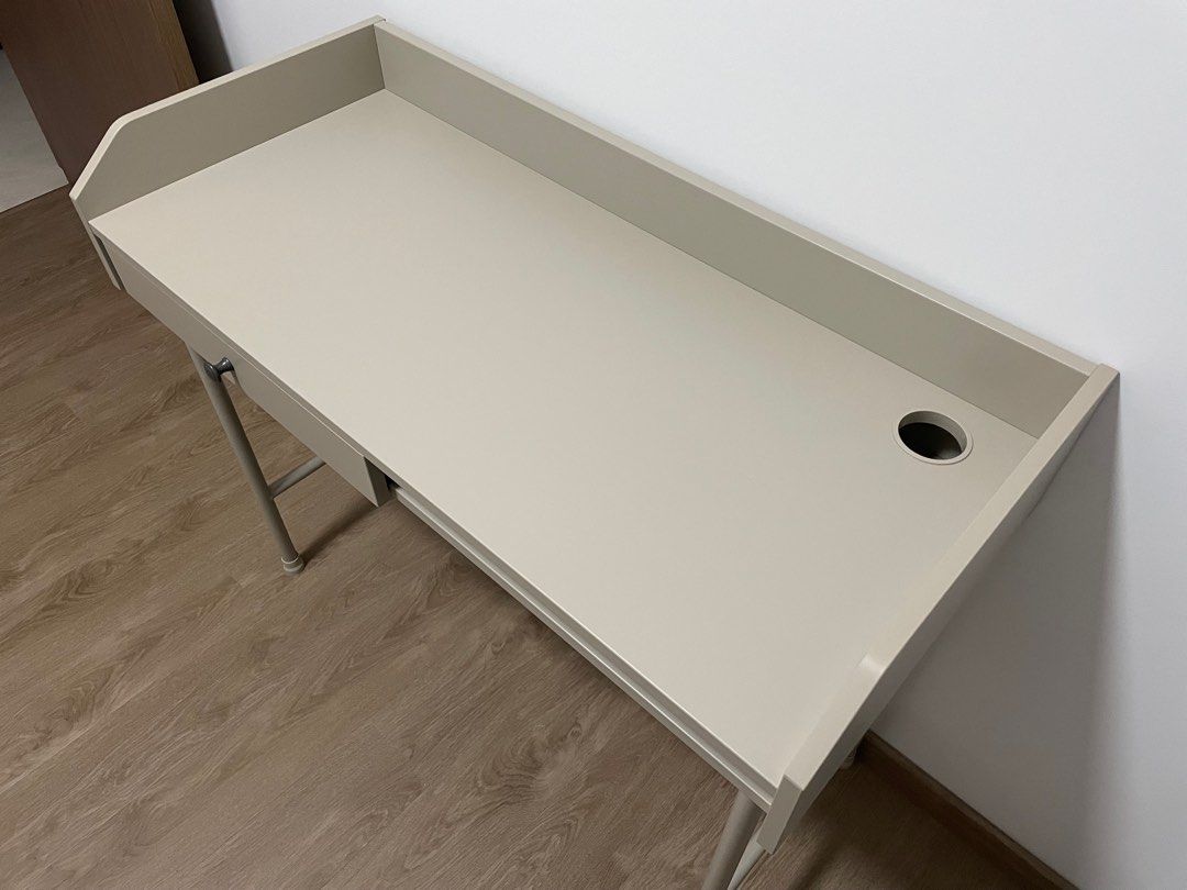 IKEA Study Table - HAUGA, Furniture & Home Living, Furniture, Tables ...